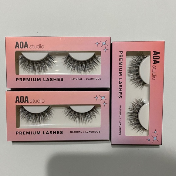 AOA Studio | Makeup | New Aoa Studio Premium Lashes 3d Faux Minks 3 ...